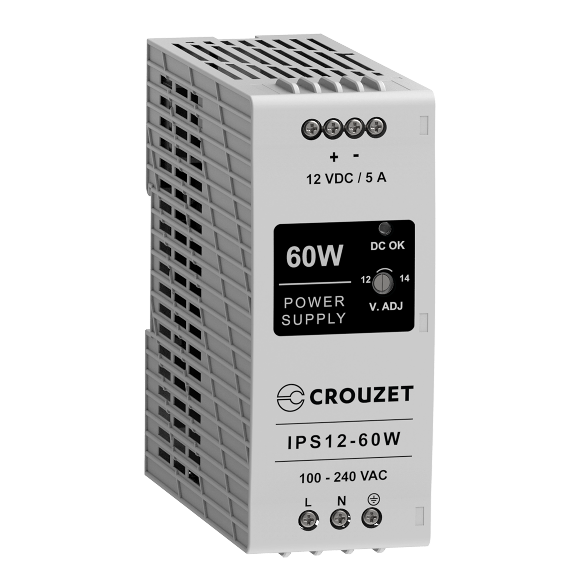 89452061 Industrial Power Supply, Power 60W, Input 90-264 V...